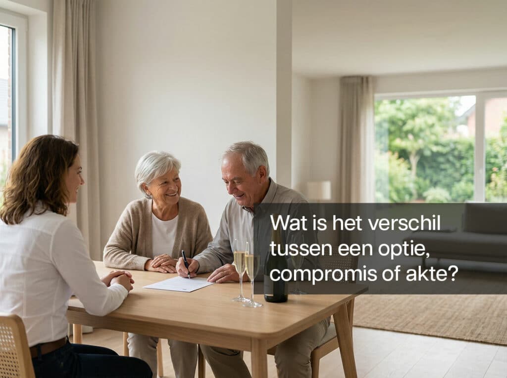 Compromis en akte: wat is het verschil en hoe werkt een optie op ...